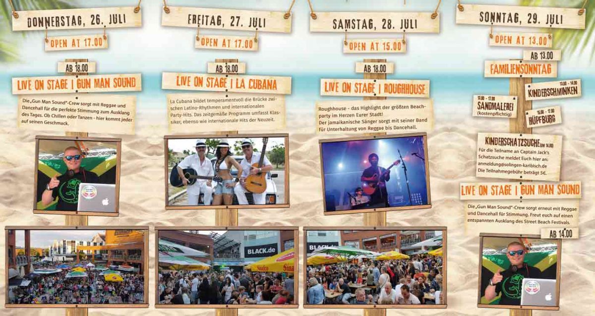 Solingen Karibisch - Das Street Beach Festival - WIR Solingen